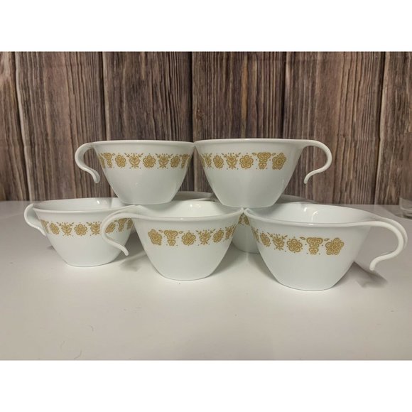 Corelle | Dining | Vintage Corelle Butterfly Gold Tea Cup Coffee Cup ...